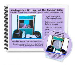 Study Kindergarten Writing and the Common Core