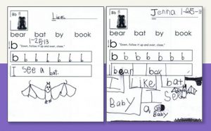 Kindergarten-Friendly Handwriting by Nellie Edge