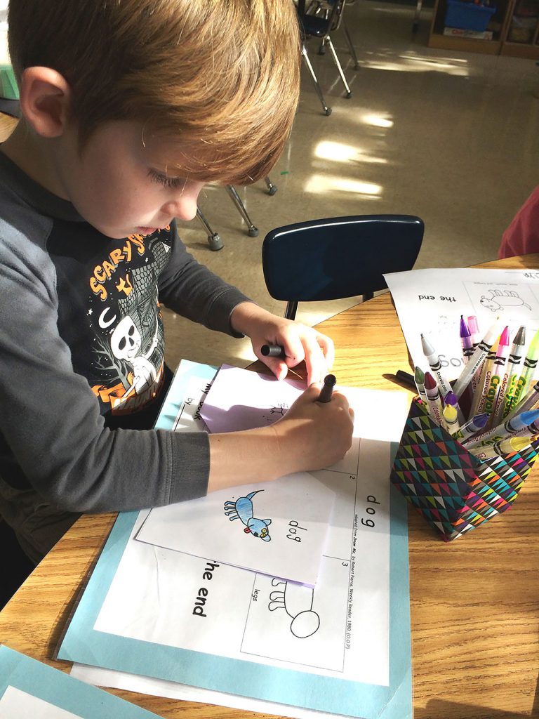 How to Teach Information Writing in Kindergarten