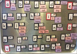 Kindergarten writing proficiency with Sight Words - Nellie Edge