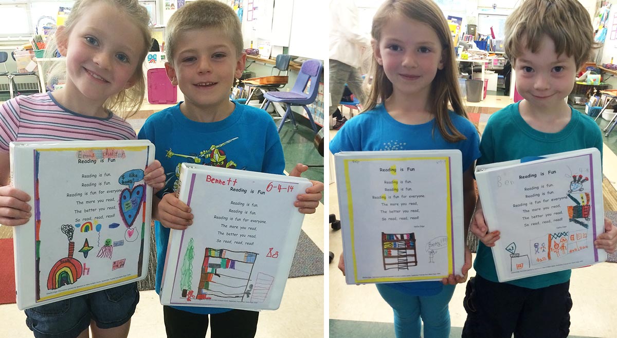 Poetry: Using "I Can Read" Anthology Notebooks in the Classroom