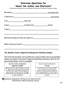 Best Practices for End-of-Year Kindergarten Publishing: All Children ...