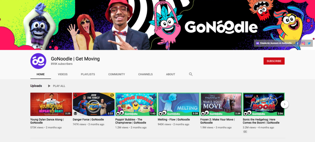 Go-Noodle - Nellie Edge Seminars and Resources