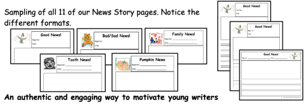 K-1 News Stories: Growing Young Writers
