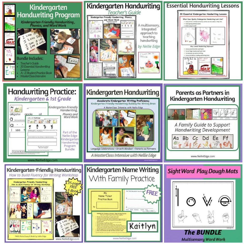 10 Kindergarten Handwriting Tips for January