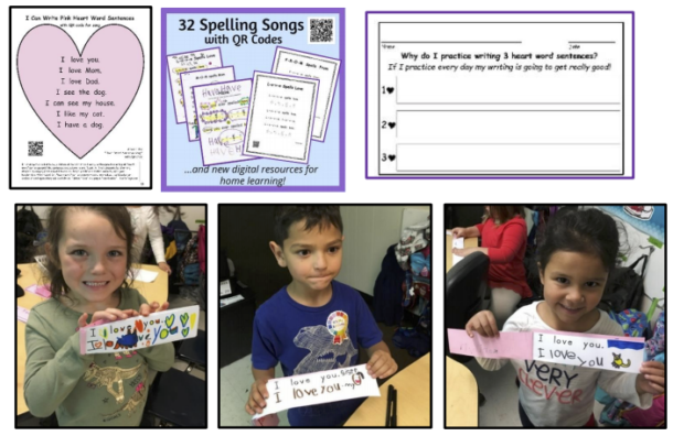 Kids and Parents LOVE Heart Word Celebrations - Nellie Edge