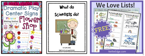 12 Favorite Kindergarten FREEBIES on TPT