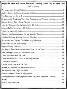 Begin the Year with Social Emotional Learning! by Nellie Edge