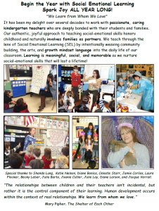 Begin the Year with Social Emotional Learning! by Nellie Edge