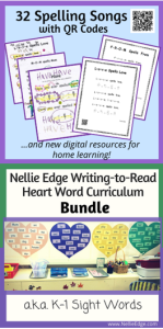 Teach Writing-to-Read Heart Words: Sing, Sign, Spell, and Read!